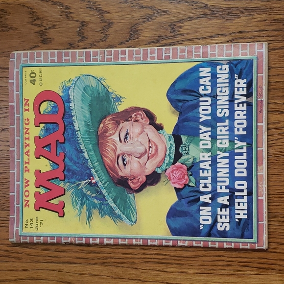 Other | Vintage 7s Mad Magazine No 143 June 71 | Poshmark